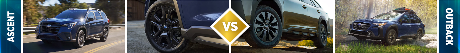 Compare the 2023 Subaru Ascent & the 2023 Subaru Outback in Salem, OR
