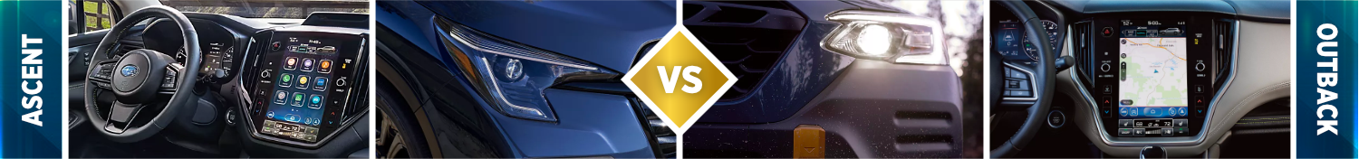 Compare the 2023 Subaru Ascent & the 2023 Subaru Outback in Salem, OR