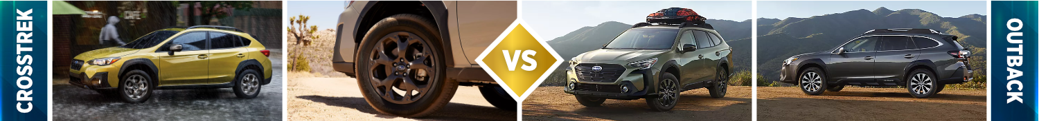 Compare the 2023 Crosstrek and the 2023 Outback at Capitol Subaru
