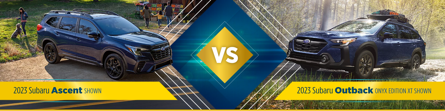 Compare the 2023 Subaru Ascent & the 2023 Subaru Outback in Salem, OR