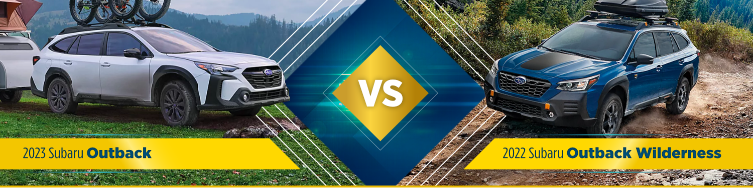 Compare the 2023 Subaru Outback & 2023 Subaru Outback Wilderness