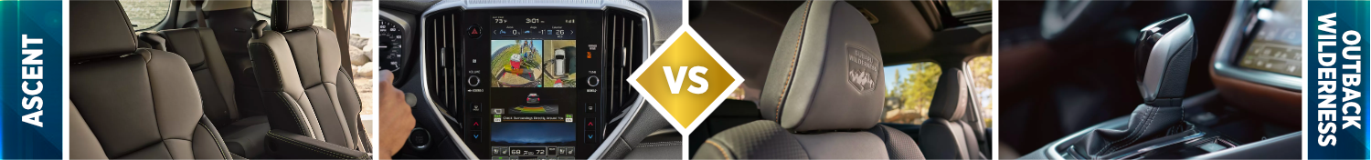 Compare the 2024 Subaru Ascent & 2024 Subaru Outback Wilderness Here