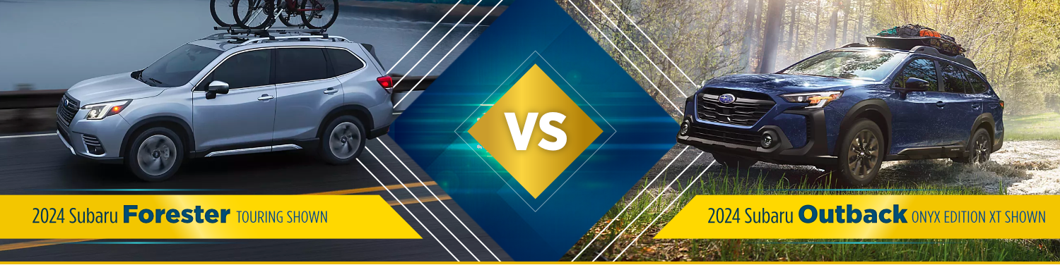 Compare the 2024 Subaru Forester & 2024 Subaru Outback in Salem, OR