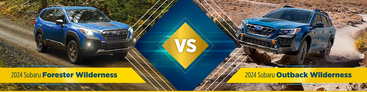 2024 Forester vs Outback Wilderness | Shingle Springs Subaru
