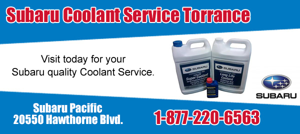 Coolant System Service | Subaru Pacific