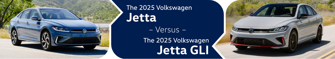 Compare the 2025 Volkswagen Jetta and 2025 Jetta GLI in Columbus, OH