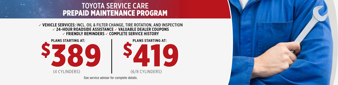 Save Today and Enhance Your Vehicle’s Care with Toyota Care in Salem