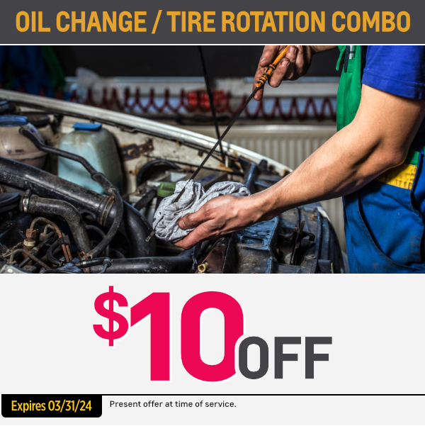 Save on an Oil Change / Tire Rotation Combo at Capitol Chevrolet Today
