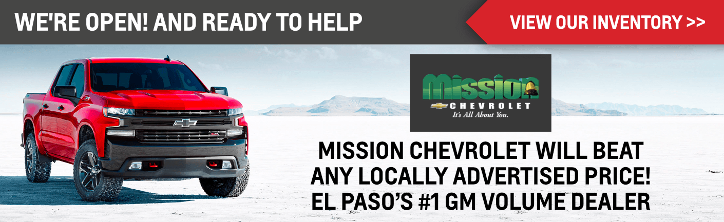 Mission Chevrolet - Monthly Specials & Deals in El Paso