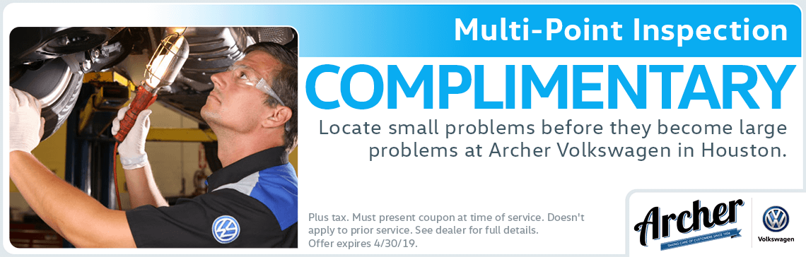 Volkswagen Service Coupons | Multi-Point Inspection | Houston, TX