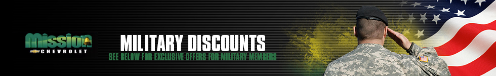 El Paso Chevy Military Discount Program | Texas Chevy Sales
