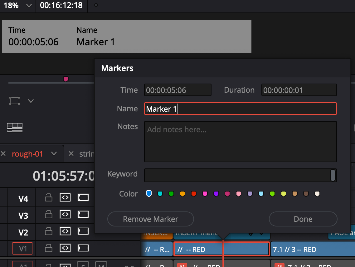 Blackmagic Forum • View topic - Markers Not Appearing on Clips on Timeline