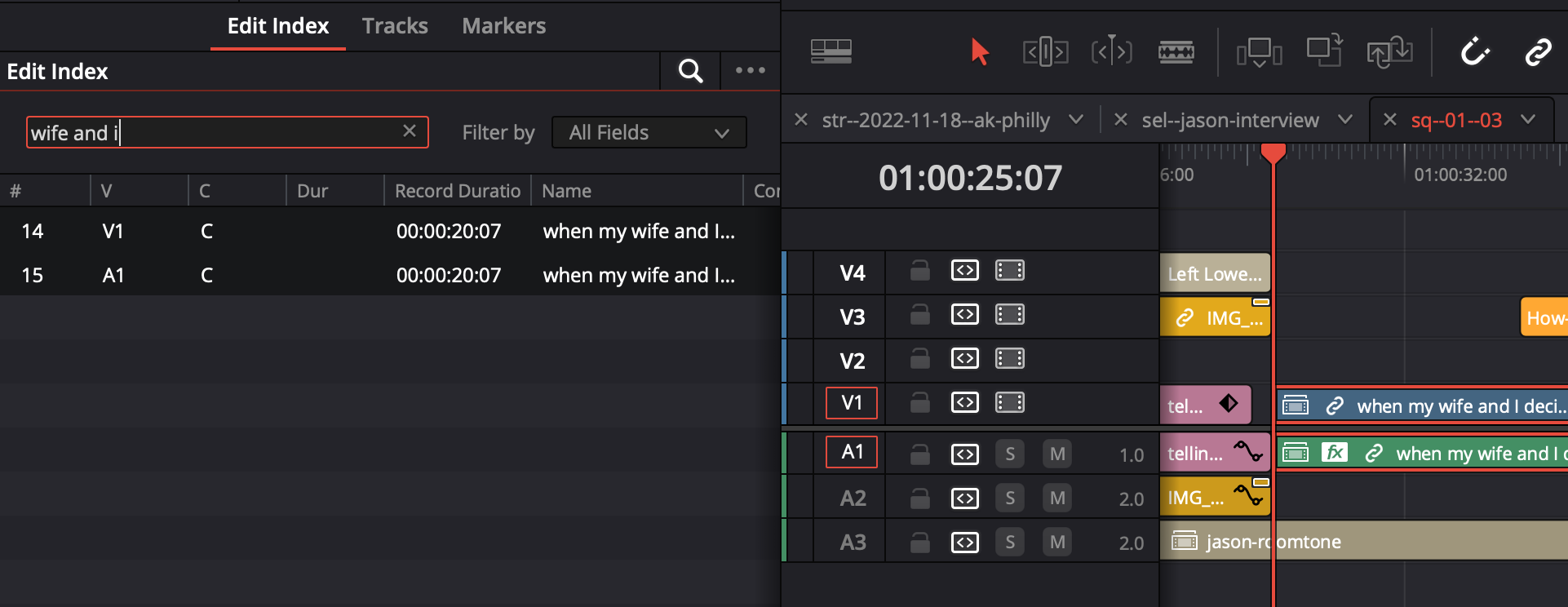 Blackmagic Forum • View topic - Search Subtitles with Edit Index