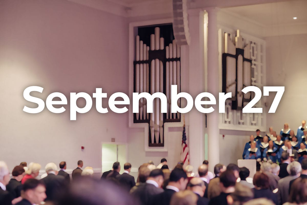 Sunday Gatherings, September 27: "The Love of Jesus" - Fourth ...