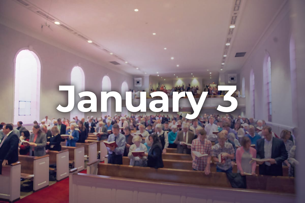 First Lord's Day of the New Year: Sunday Gatherings, January 3 - Fourth ...