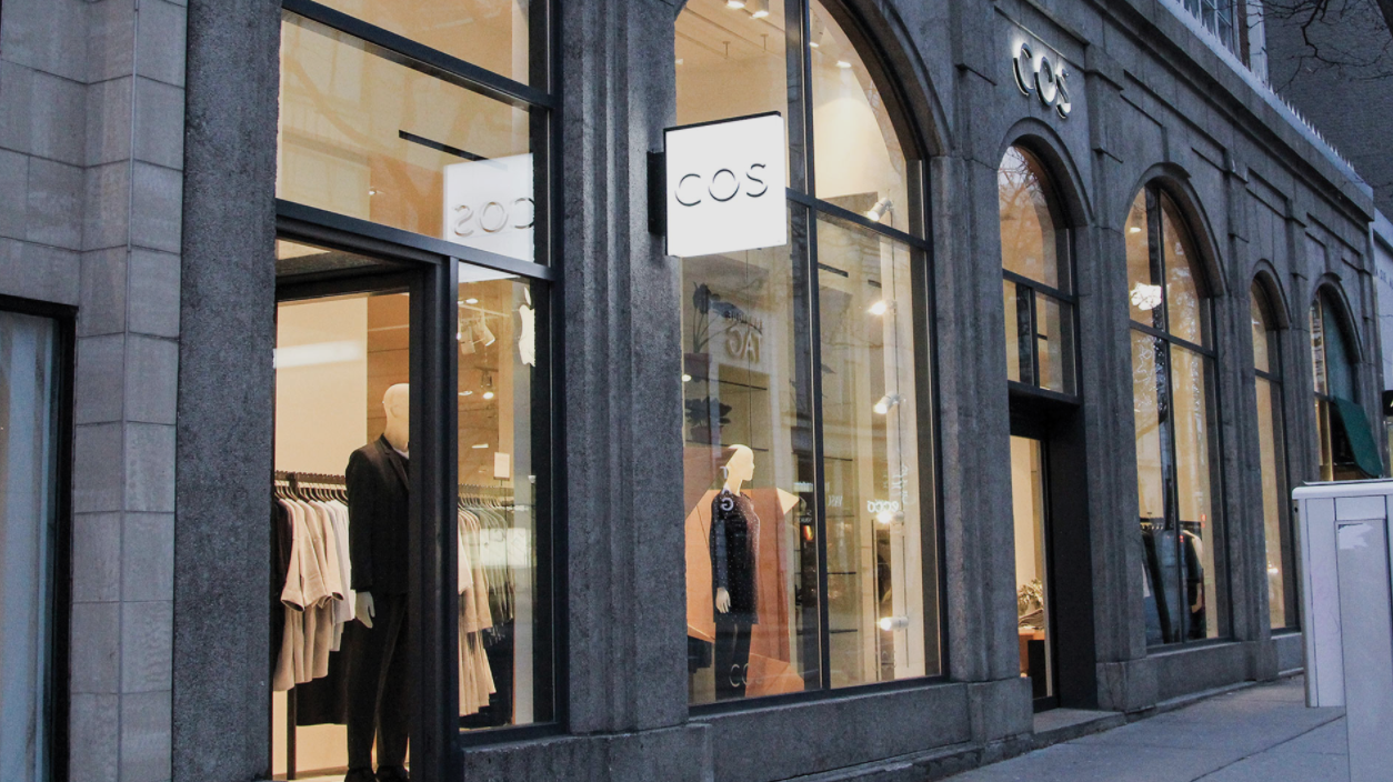 COS 1310 Saint-Catherine St W Montreal, H3G 1P6 on 4URSPACE retail profile