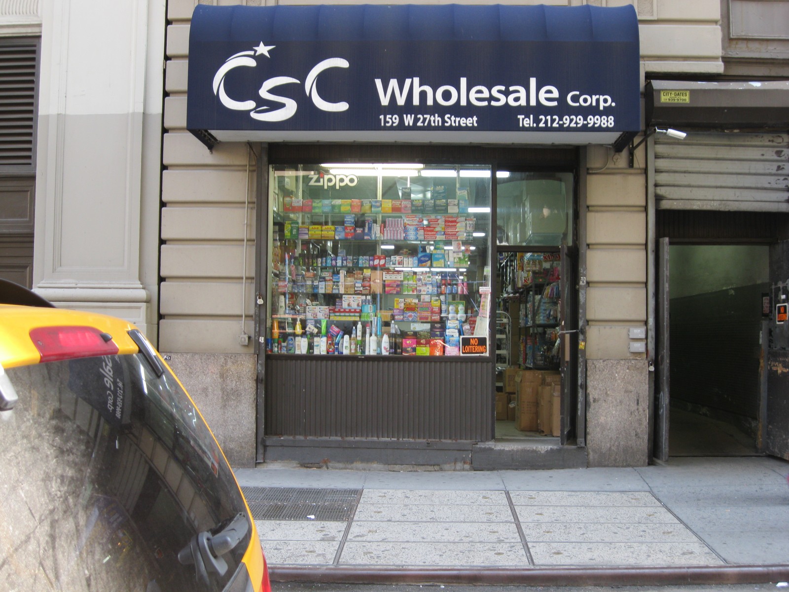 CSC Wholesale Corp. 159 West 27th Street New York, NY 10001 on 4URSPACE ...