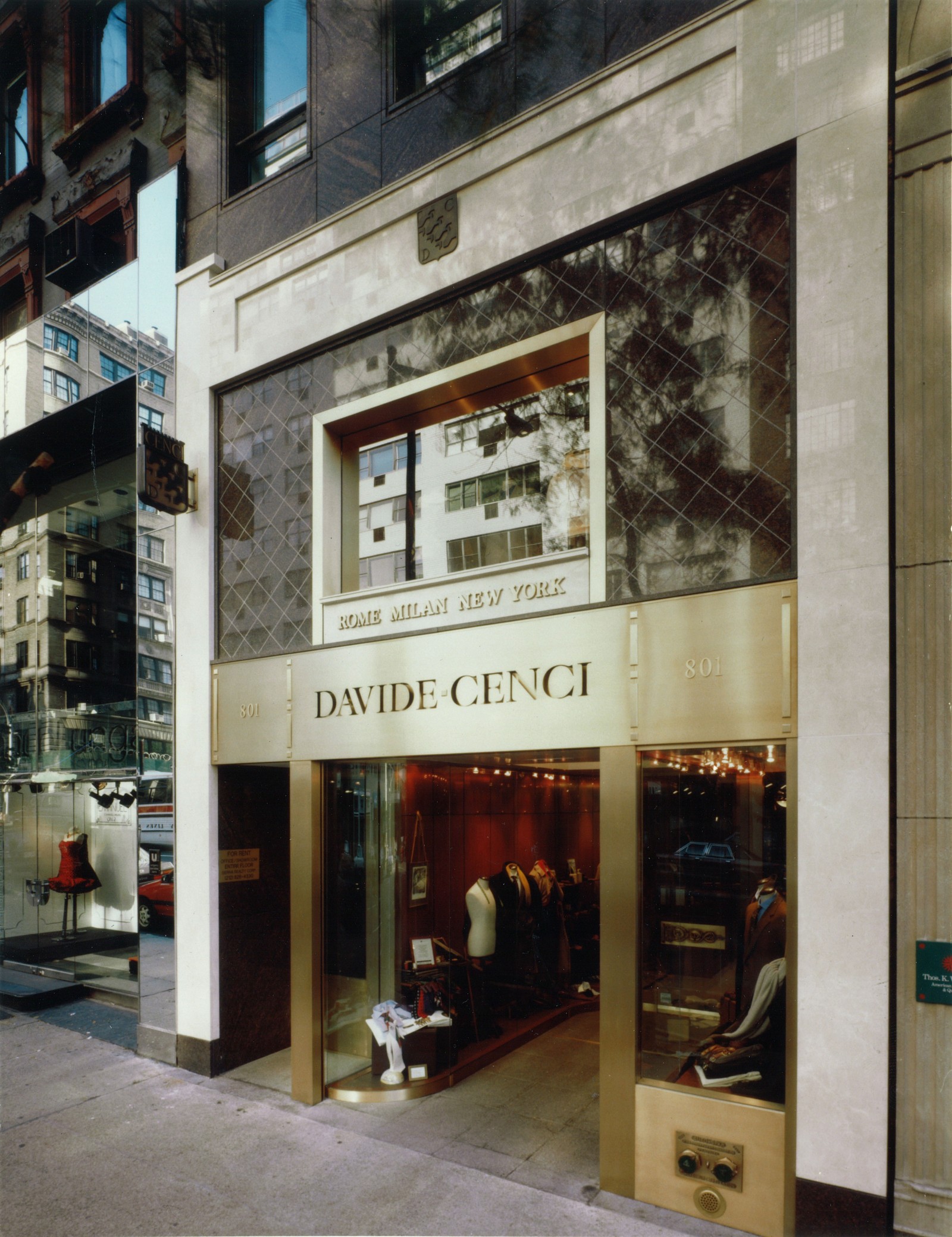 DAVIDE CENCI 1015 Madison Avenue New York, NY 10075 on 4URSPACE retail ...