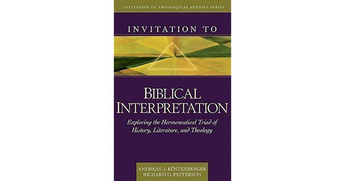 What is the Hermeneutical Triad? - Biblical Foundations