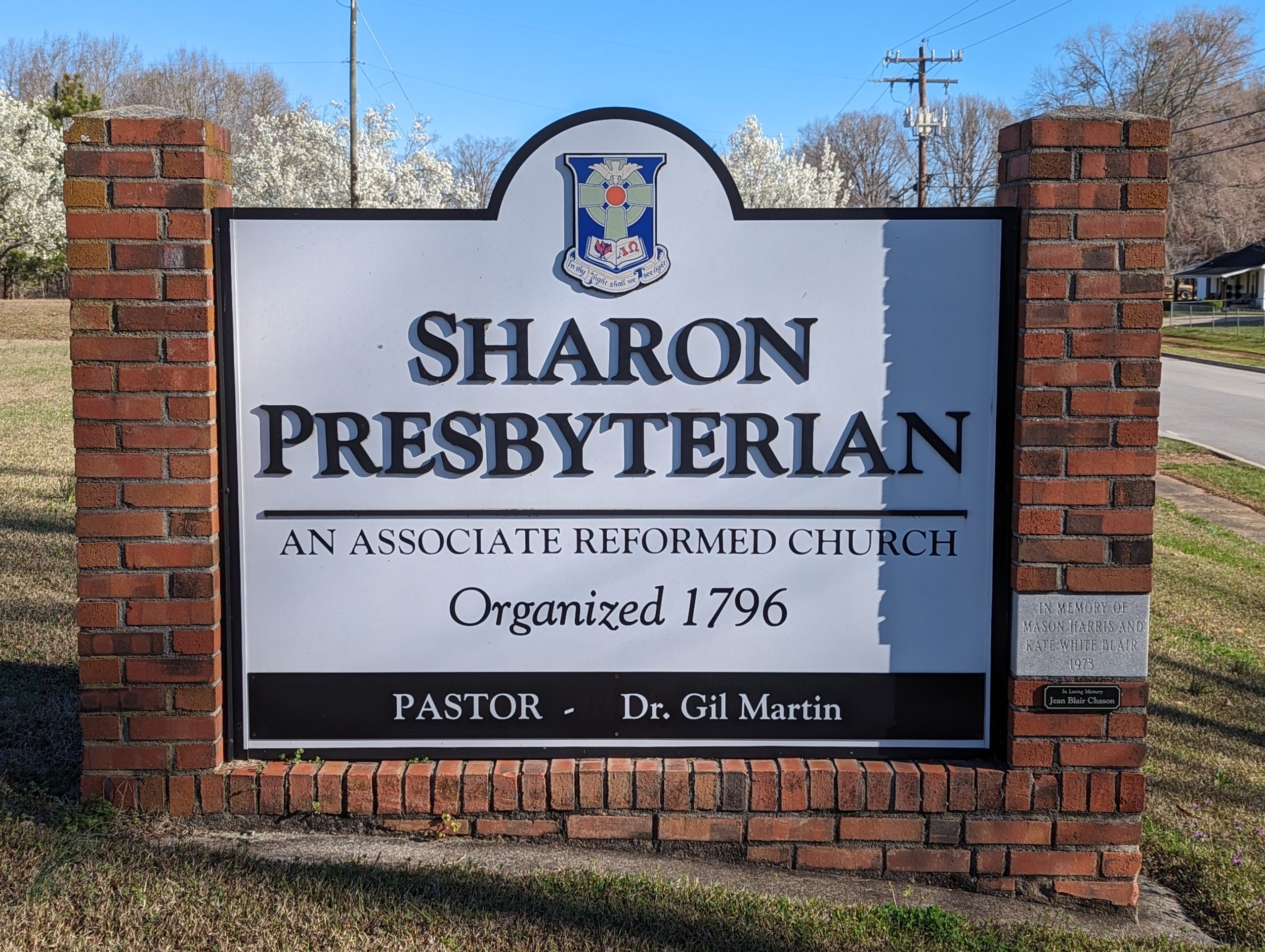 History - Sharon ARP Church