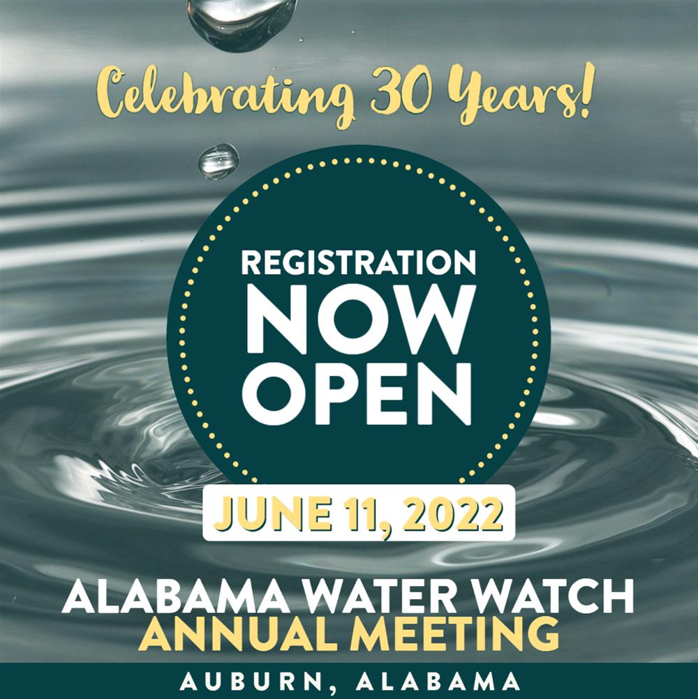2022 Alabama Water Watch Annual Meeting