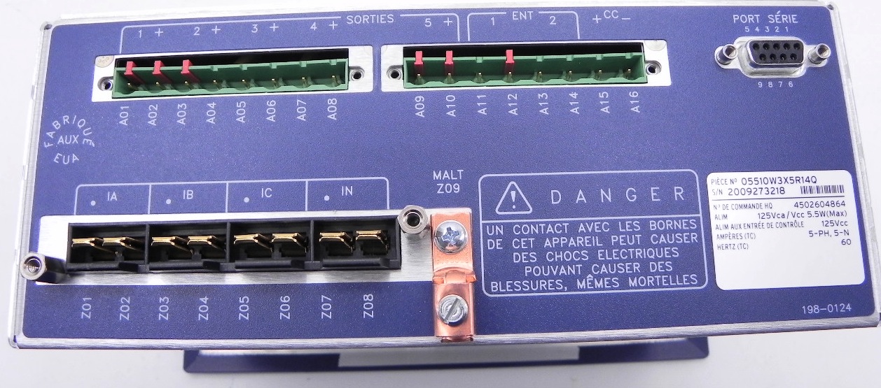 Schweitzer Overcurrent Reclosing Relay Meter SEL-551