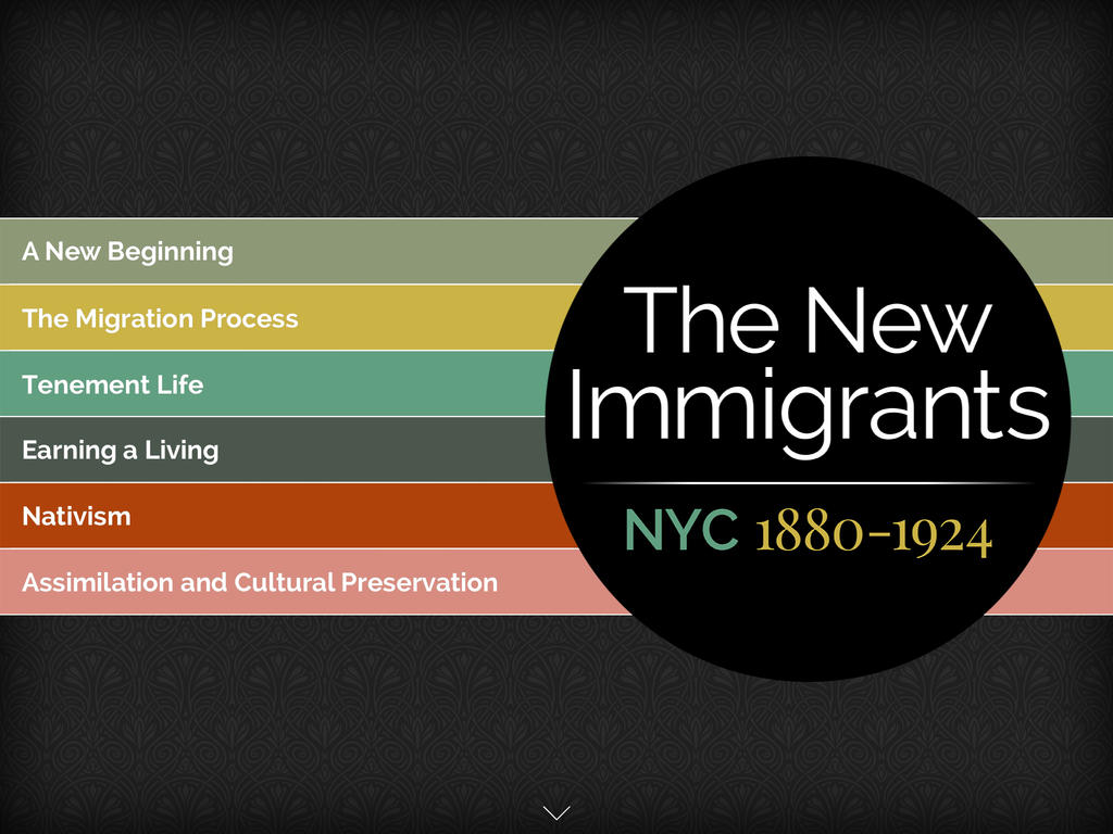 The New Immigrants NYC 1880-1924 | Touch and Go | School Library Journal