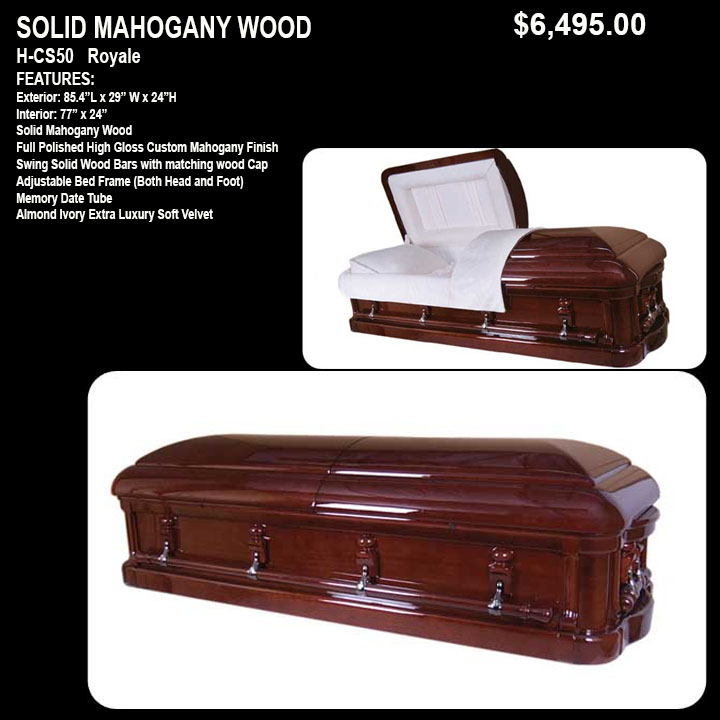 Wooden Caskets | An Lac Funeral Service | Garden Grove CA funeral home ...