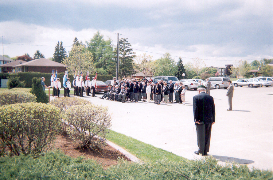 Flag Dedication Service 2005 | Brock & Visser Funeral Home | Woodstock ...