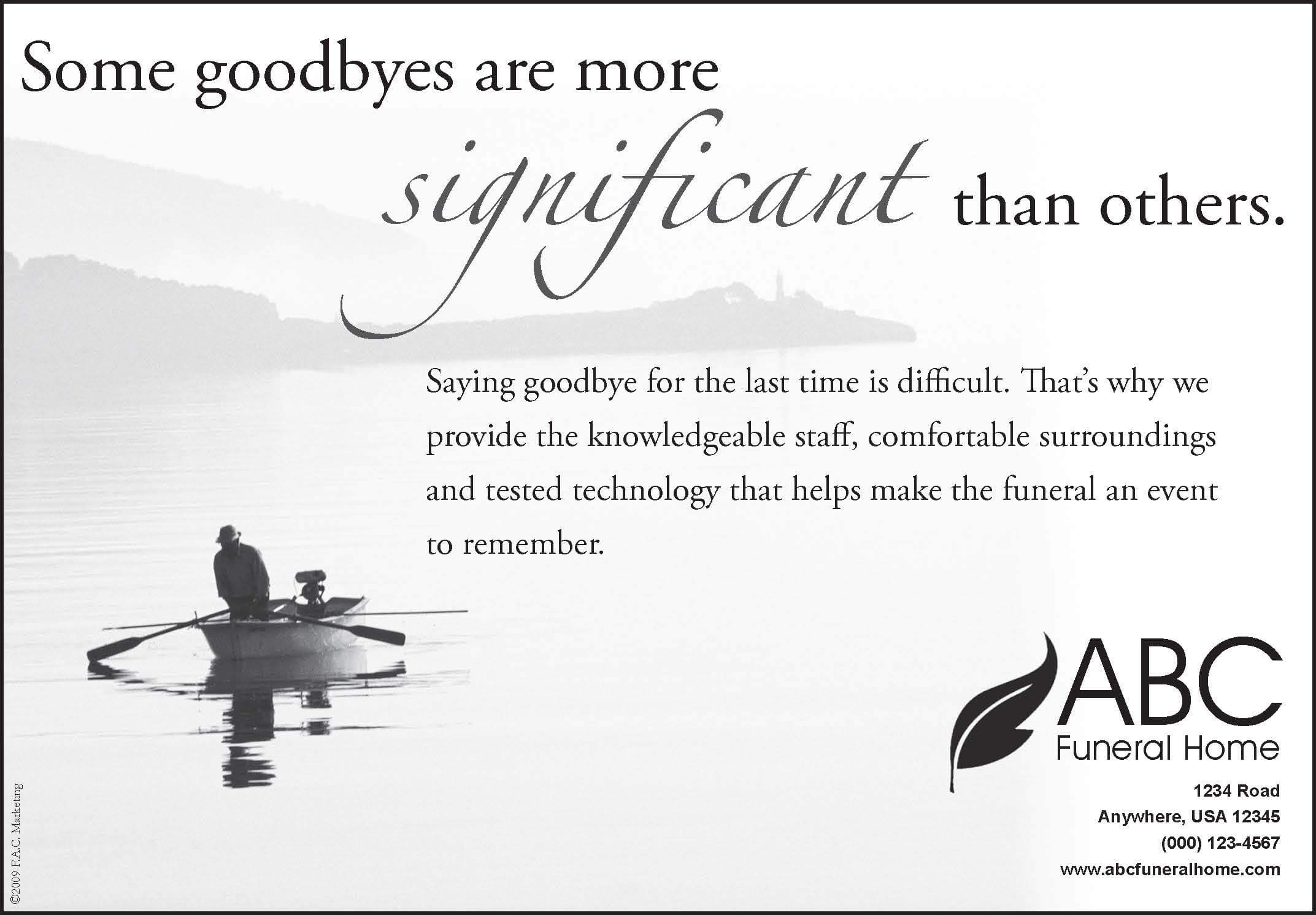 FAC Marketing | Newspaper Advertising for Funeral Homes