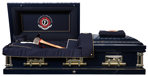 Fire Engine Red Coffin