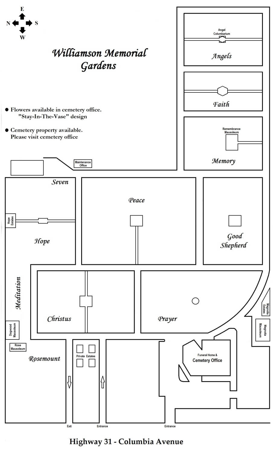 Pricing And Map Williamson Memorial Funeral Home And Cremation Services