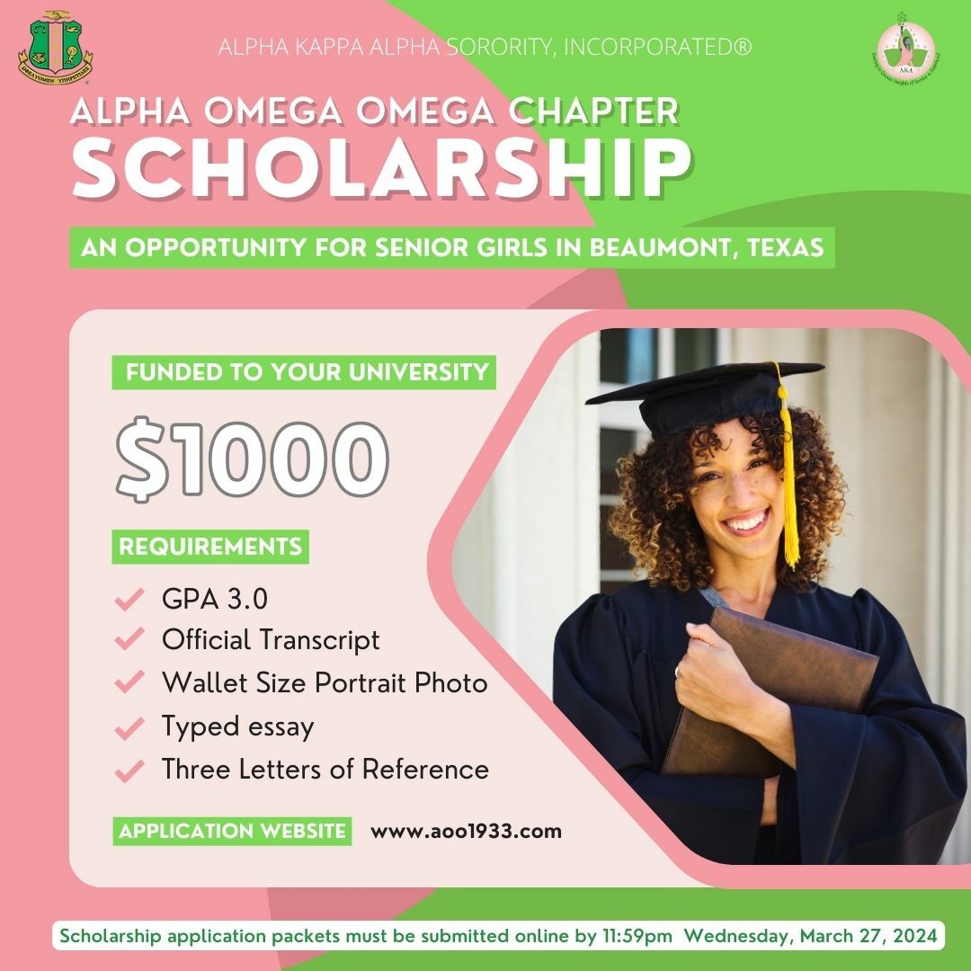 Alpha Omega Omega Scholarship - Alpha Omega Omega Chapter