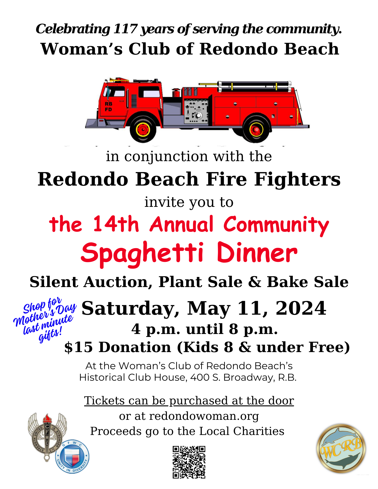 Spaghetti Dinner with the Redondo Beach Fire Department - Events ...