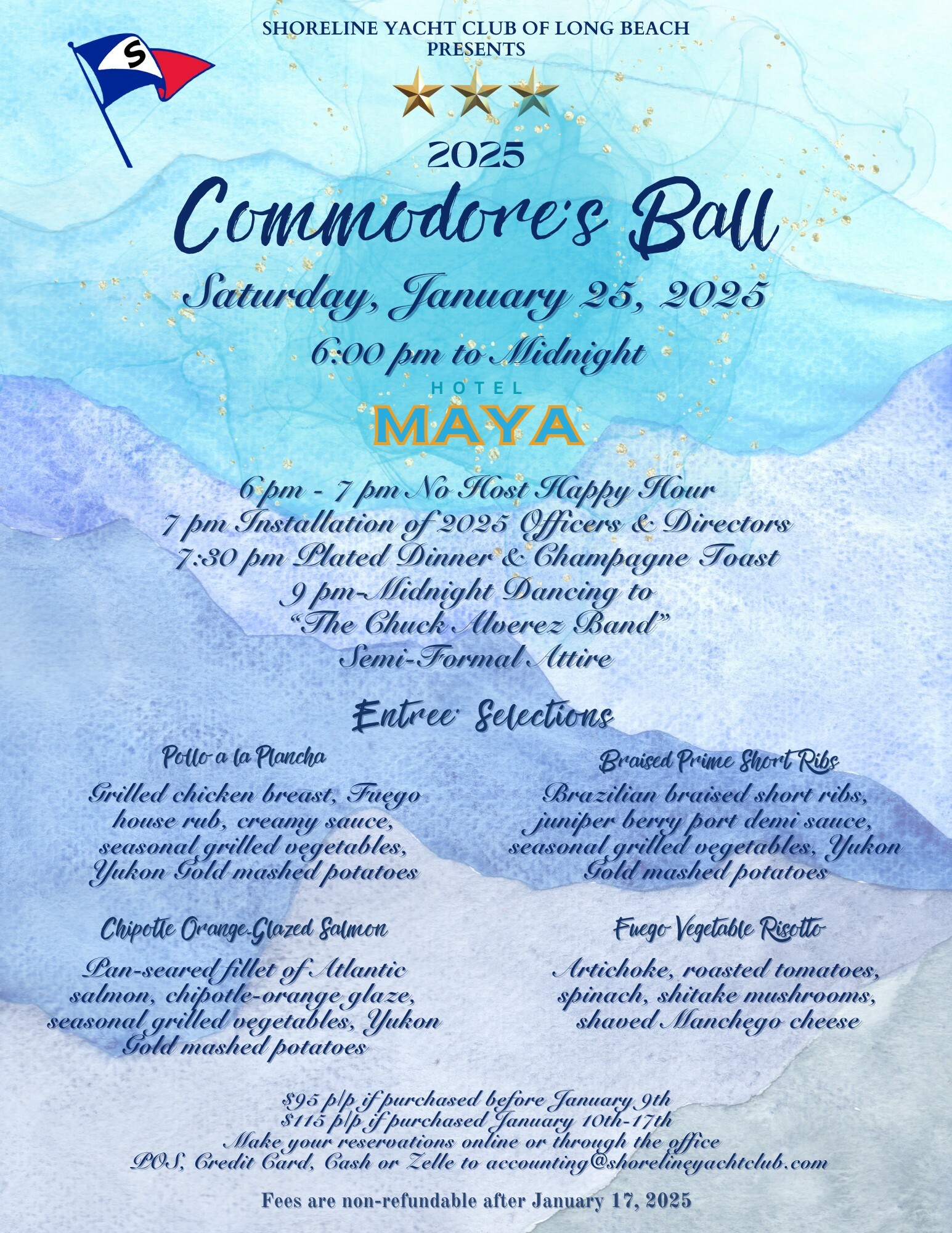 COMMODORE'S BALL - Events - Shoreline Yacht Club