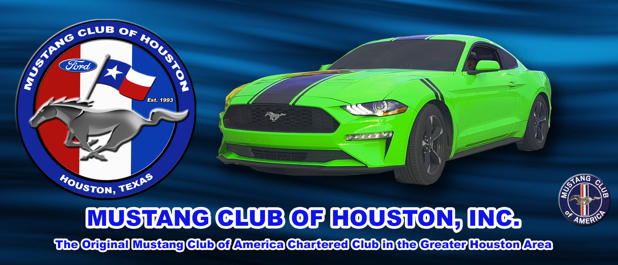 Mustang Club of Houston - About - Mustang Club of Houston