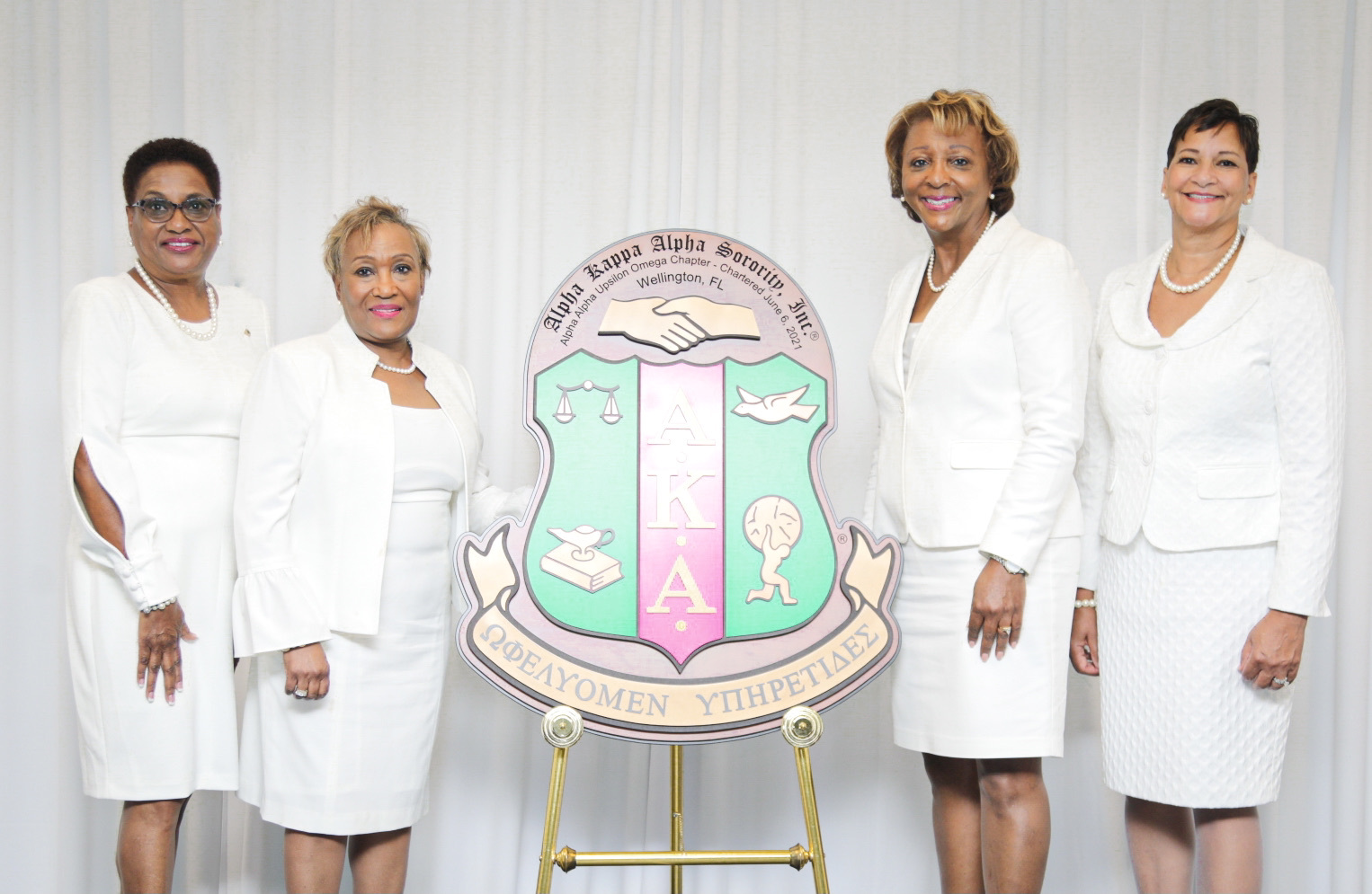 2021 Alpha Kappa Alpha Sorority Charters New Wellington Chapter - Alpha ...