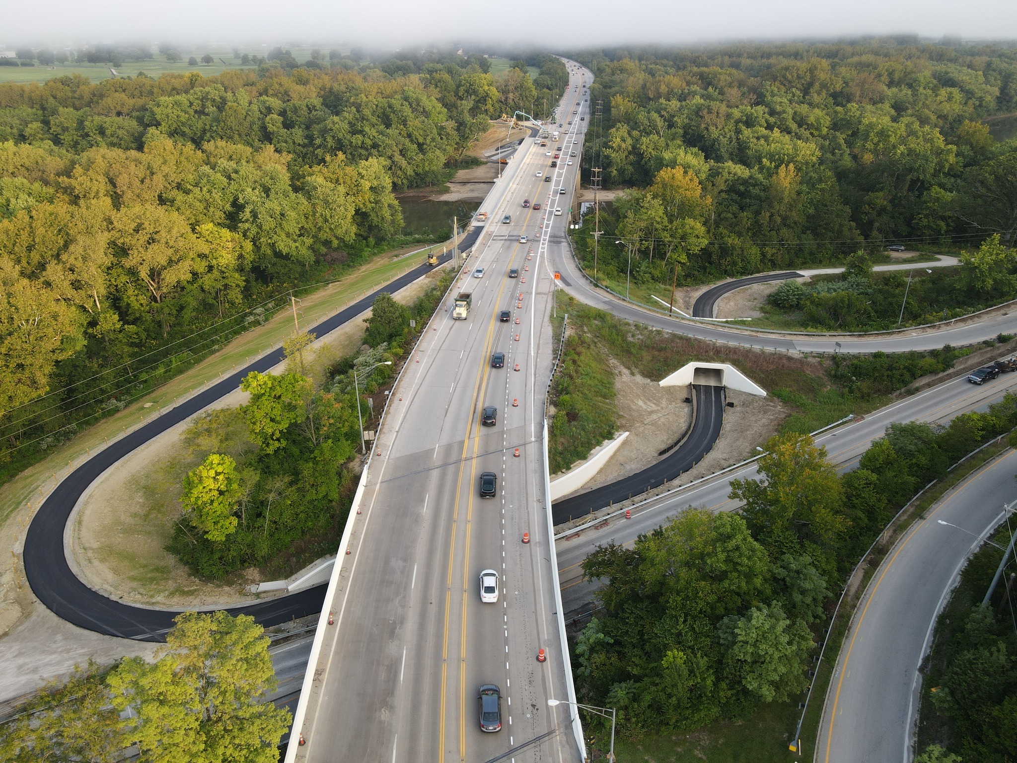 Celebrating the Beechmont Connector project - Ohio to Erie Trail