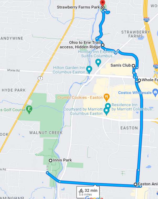 Trail Alerts Detail - Ohio to Erie Trail