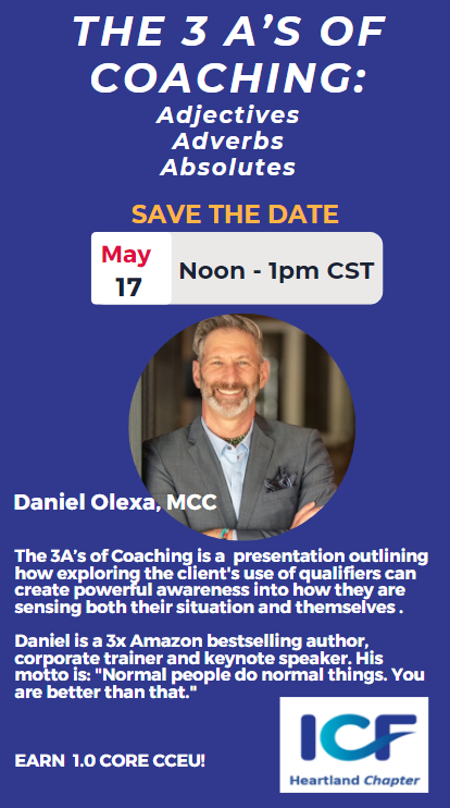 The 3A's of Coaching: Adjectives, Adverbs & Absolute with Daniel Olexa ...