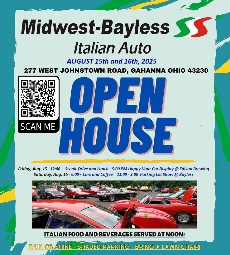 (OH) Midwest-Bayless Open House - Saturday Gathering - Events - Fiat ...