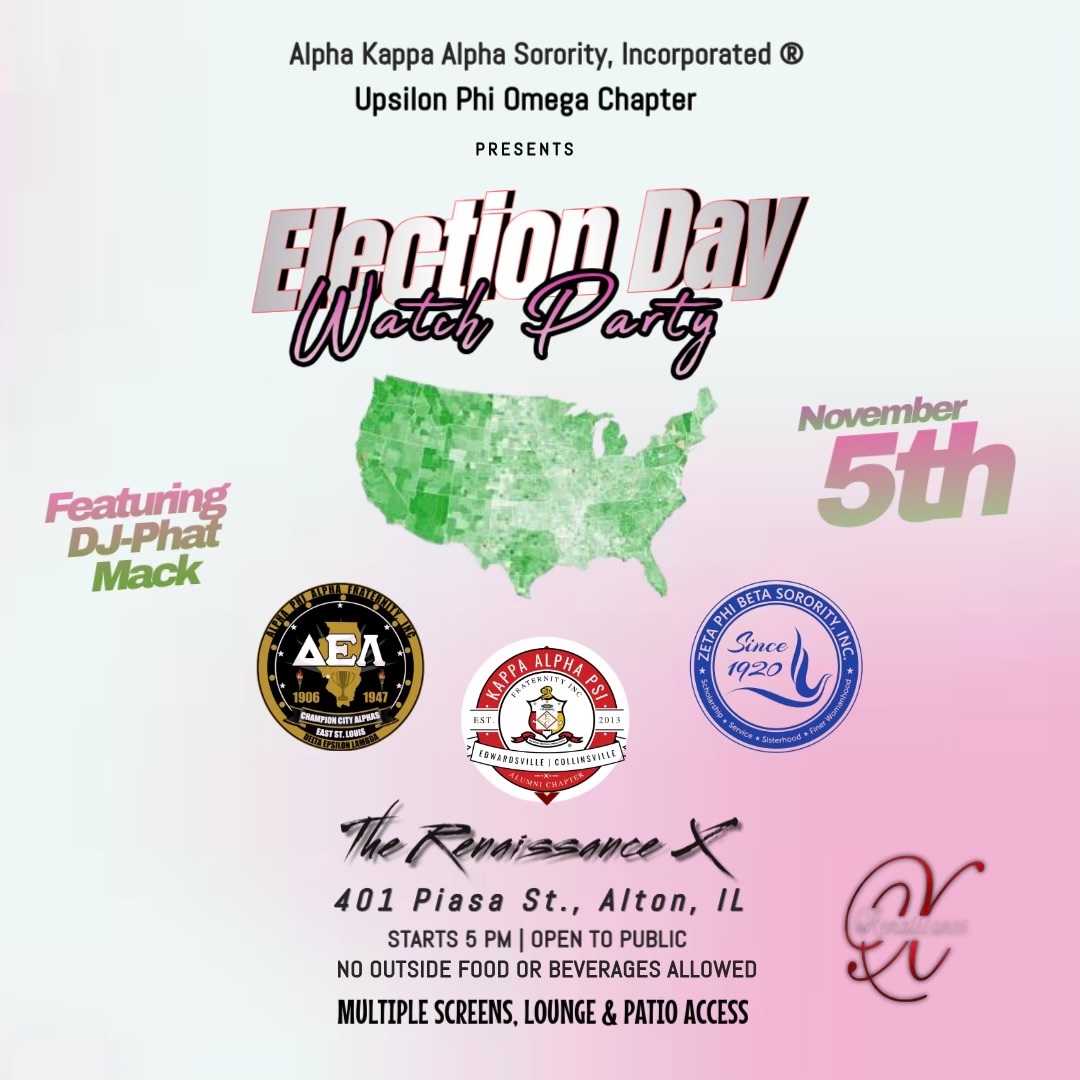 Election Day Watch Party - Calendar of Events - Upsilon Phi Omega Chapter