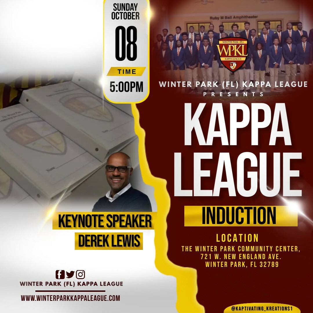 Winter Park Kappa League Induction Ceremony - Calendar - Winter Park ...