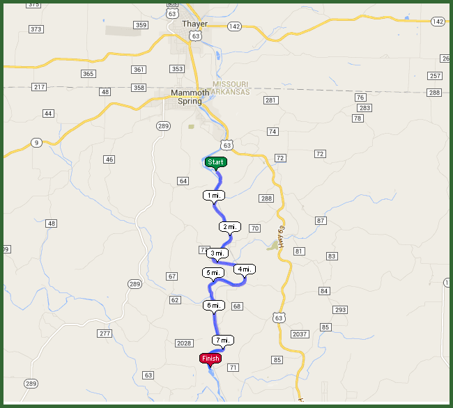 Spring River - Events - Bluff City Canoe Club