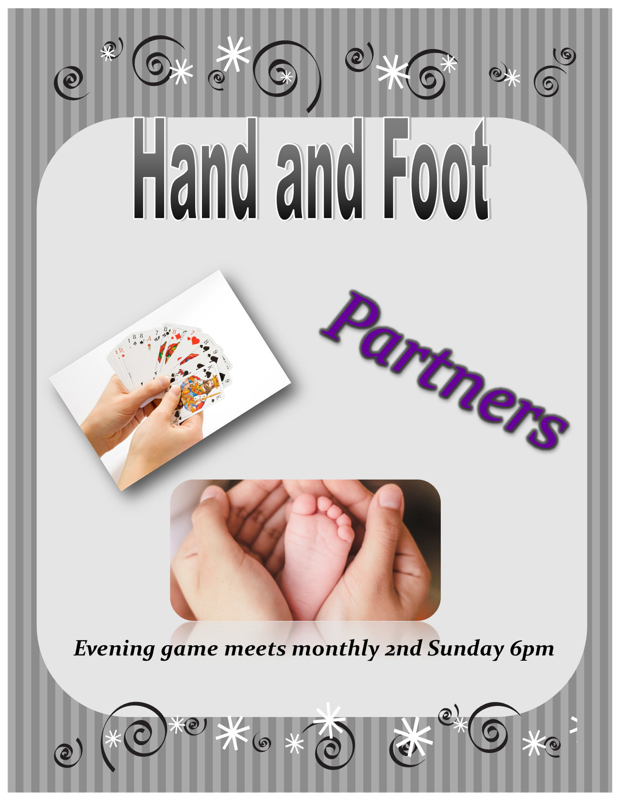 Partners Hand and Foot AKA Evening hand and Foot - Activities / Events ...
