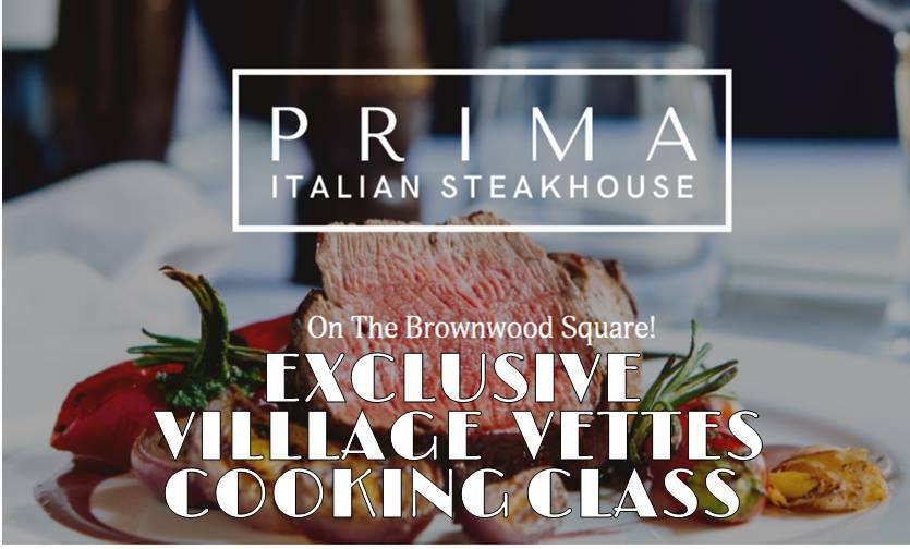 PRIMA ITALIAN STEAKHOUSE COOKING CLASS-BROWNWOOD - Events - Village ...