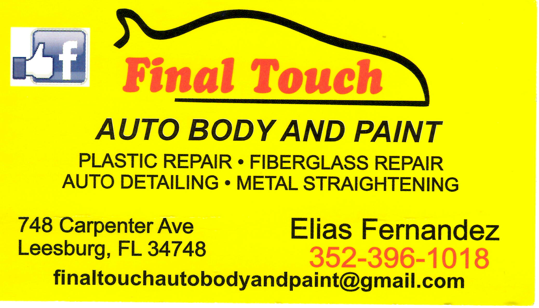 SUGGESTED VENDORS - Village Vettes Corvette Club