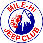 MHJC License Plate - Mile-Hi Jeep Club