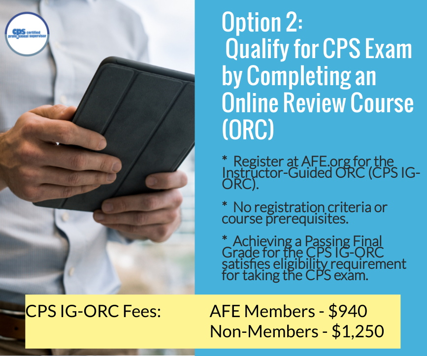 CPS Instructor-Guided Online Review Course (CPS IG-ORC) - Events - The ...