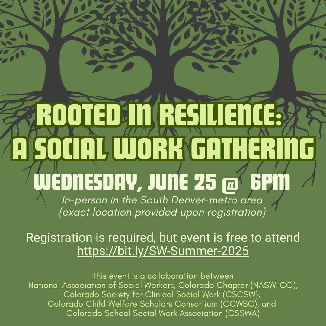 Rooted in Resilience: A Social Work Gathering - Events - Colorado ...